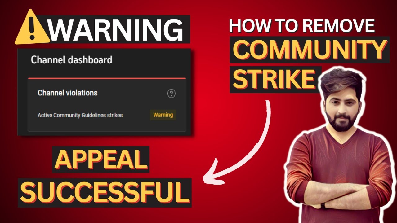 How to Remove Community Guidelines Strike (2023) | Community Guidelines ...