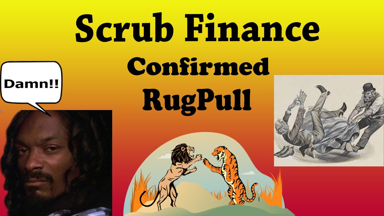Scrub Finance A total RUGPULL - YouTube