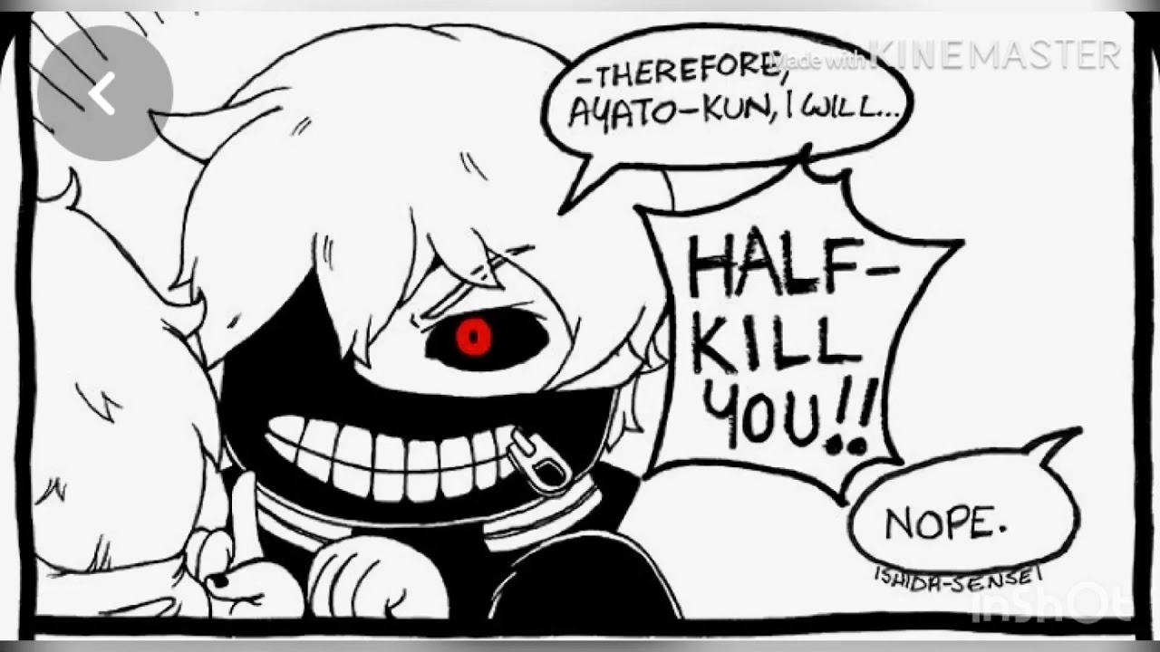 Tokyo ghoul comic half kill you - YouTube
