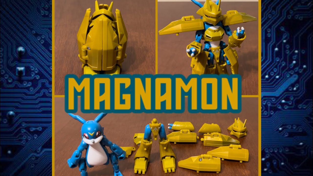 Armor Digivolving Magnamon “Review” (Jap.Ver.) - YouTube