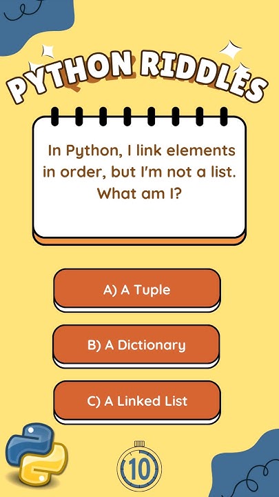 The Python Chain - Coding Riddles - YouTube
