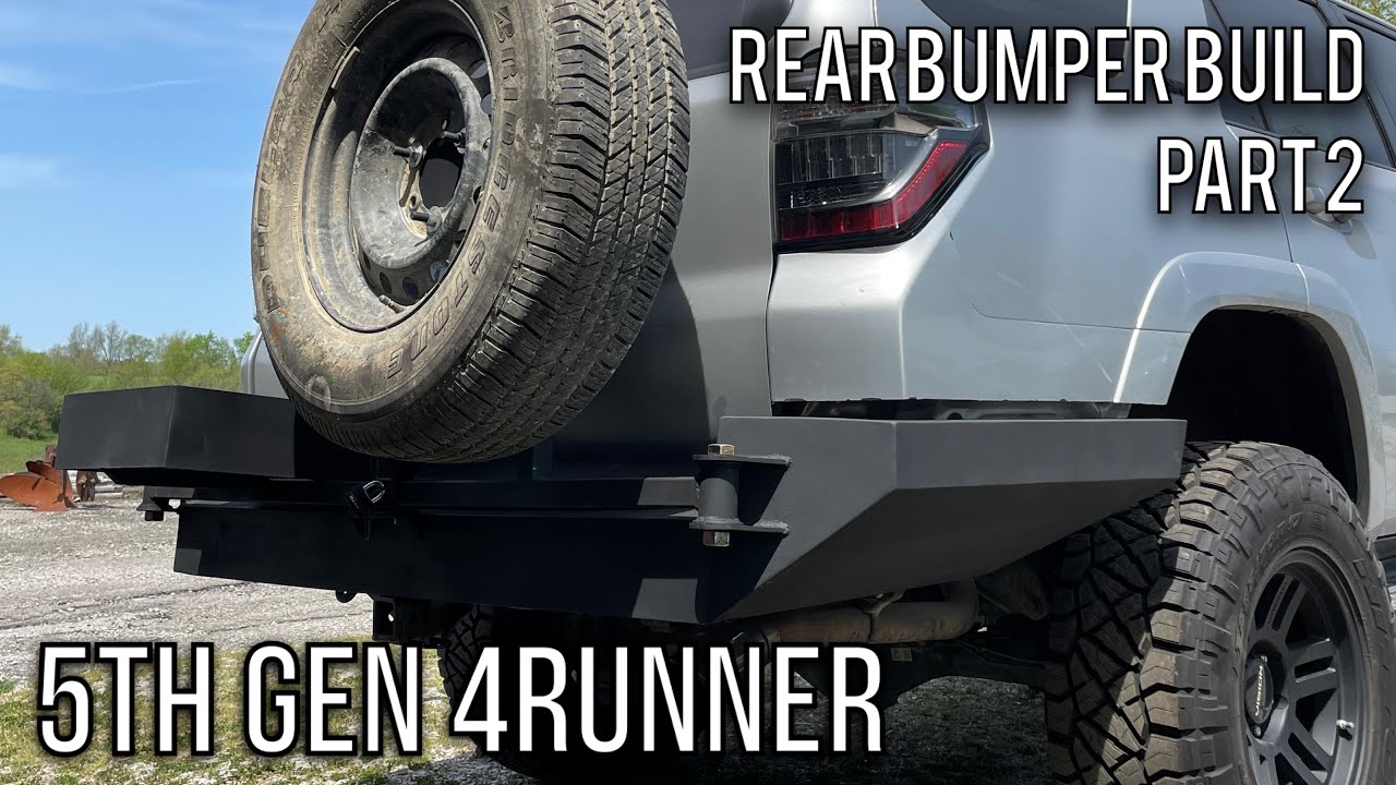 5th Gen 4Runner - Rear Bumper Build - Part 2 - FABRICATION - YouTube