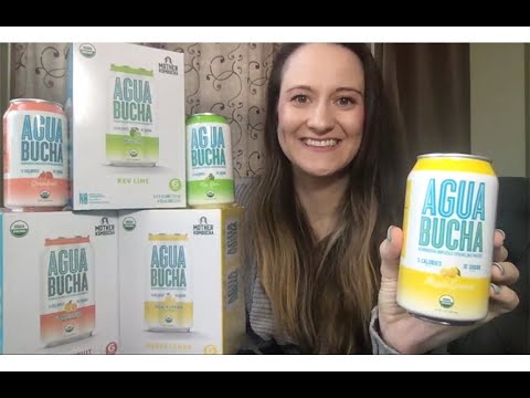 Agua Bucha kombucha-infused sparkling water. - YouTube