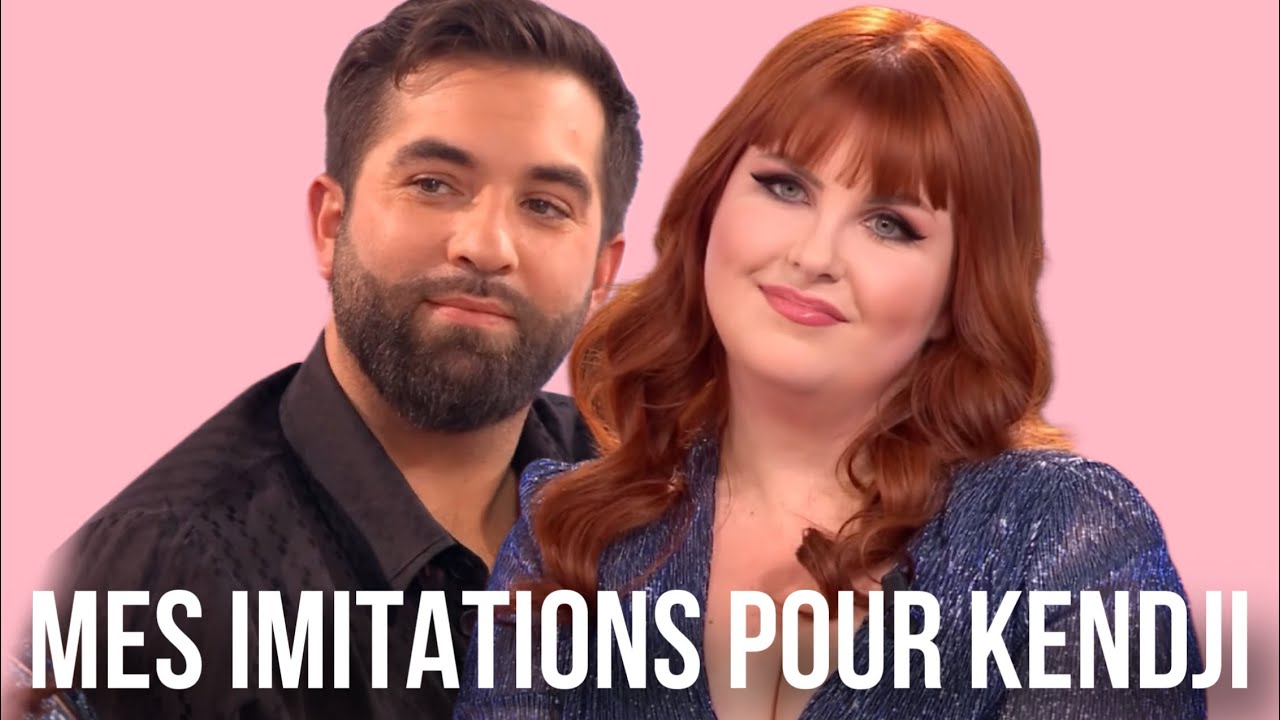 MES IMITATIONS pour KENDJI chez DRUCKER + tour de mentalisme incroyable ...