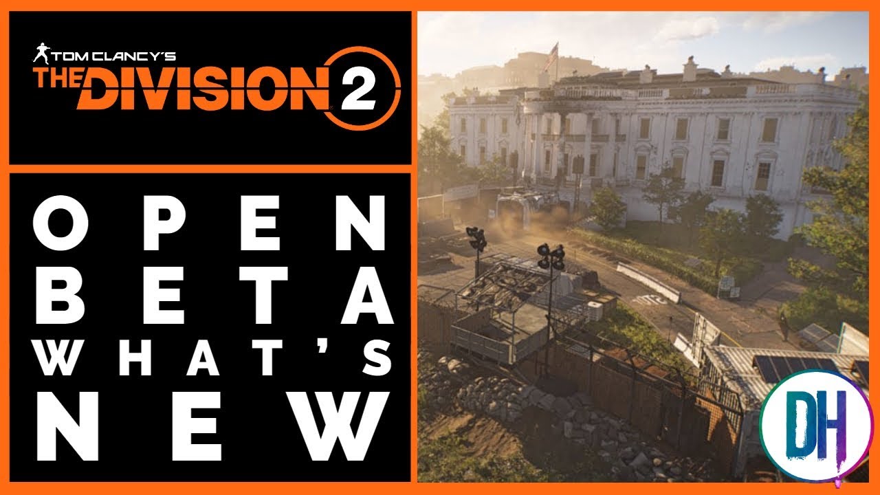 The Division 2 - What Is New In The Open Beta?!? - YouTube