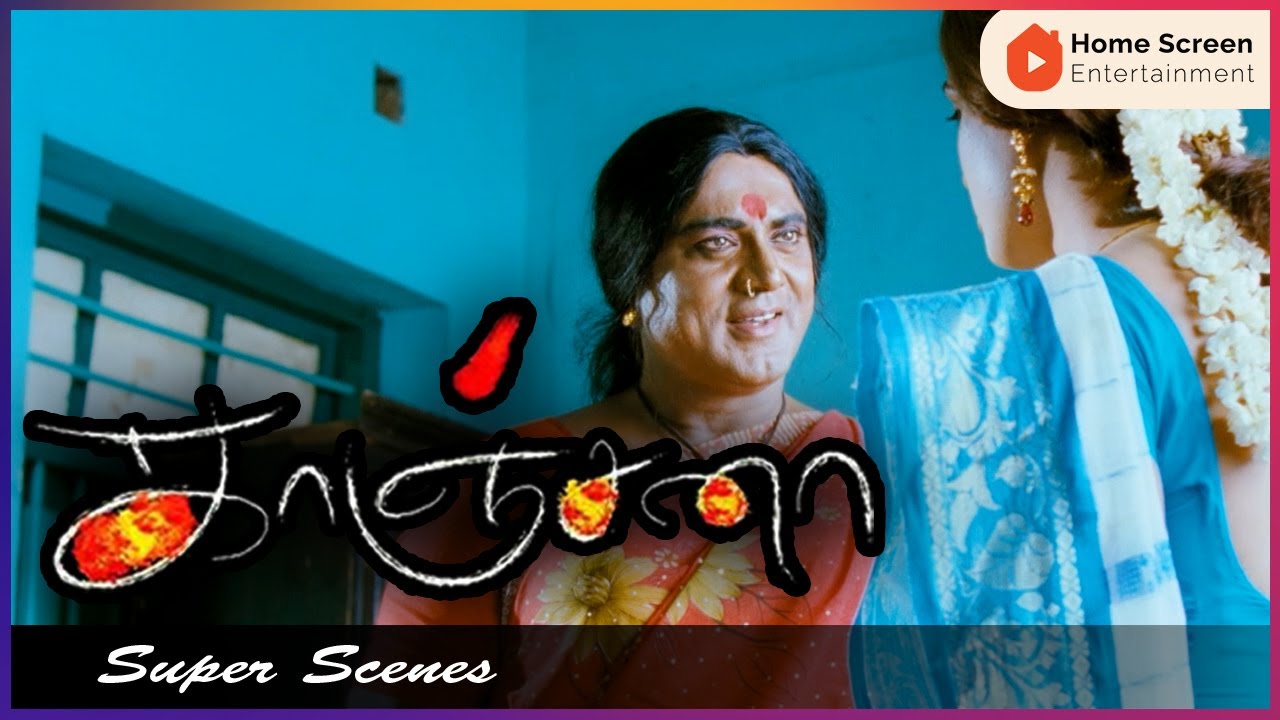 Kanchana Movie Scenes | Devan Backstabbed Sarathkumar | Raghava ...