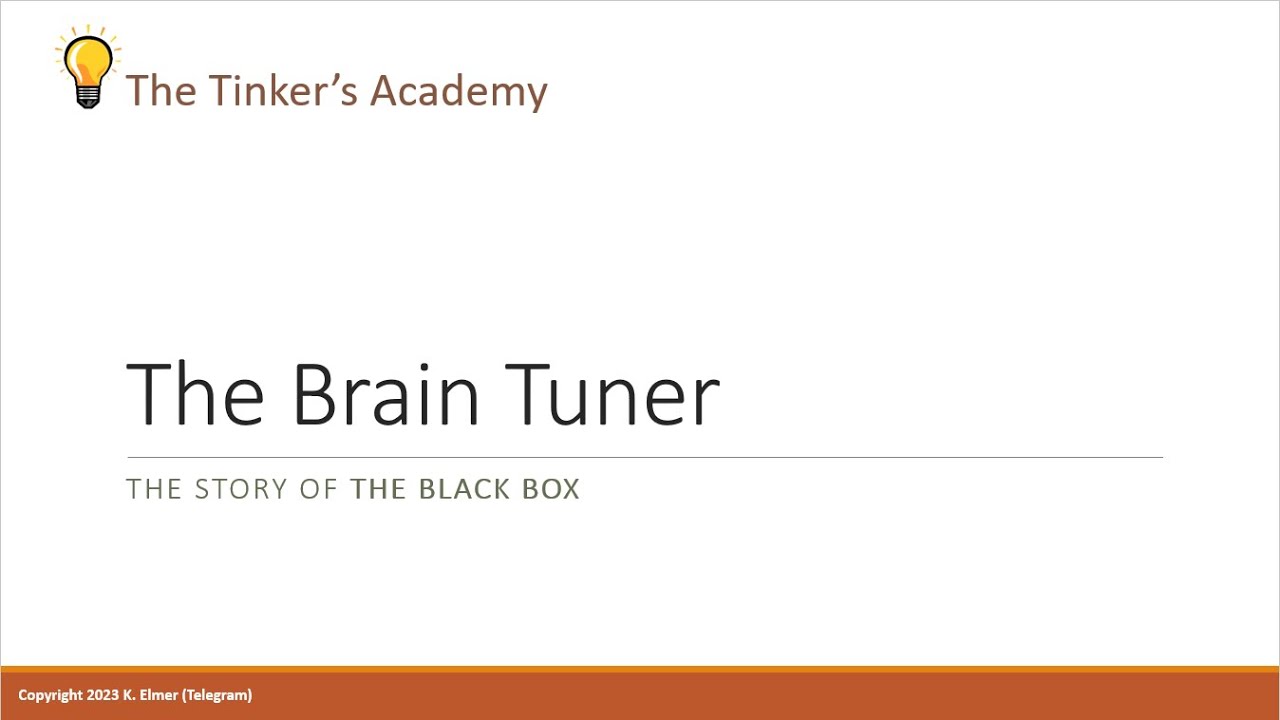 The Brain Tuner - The Story of the Black Box - YouTube