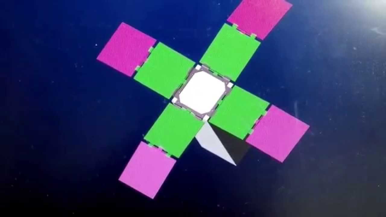 [CANYVAL-X] Double Deployable Solar Panel-2 - YouTube