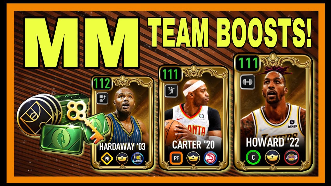 TEAM BOOST MONTHLY MASTER ! VINCE DWIGHT & HARDAWAY ! WHO YOU PICKING ? NBA LIVE MOBILE ! NBA ...