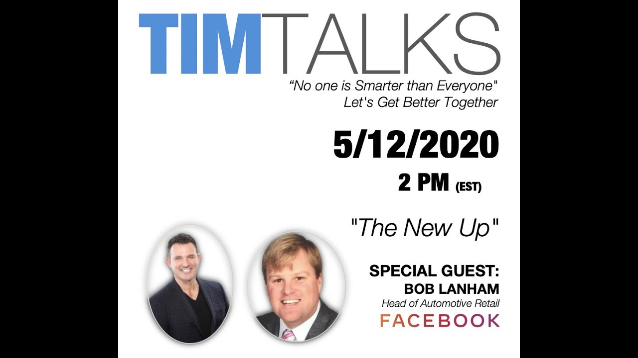 TIMTALKS 5:12:2020 Bob Lanham - YouTube