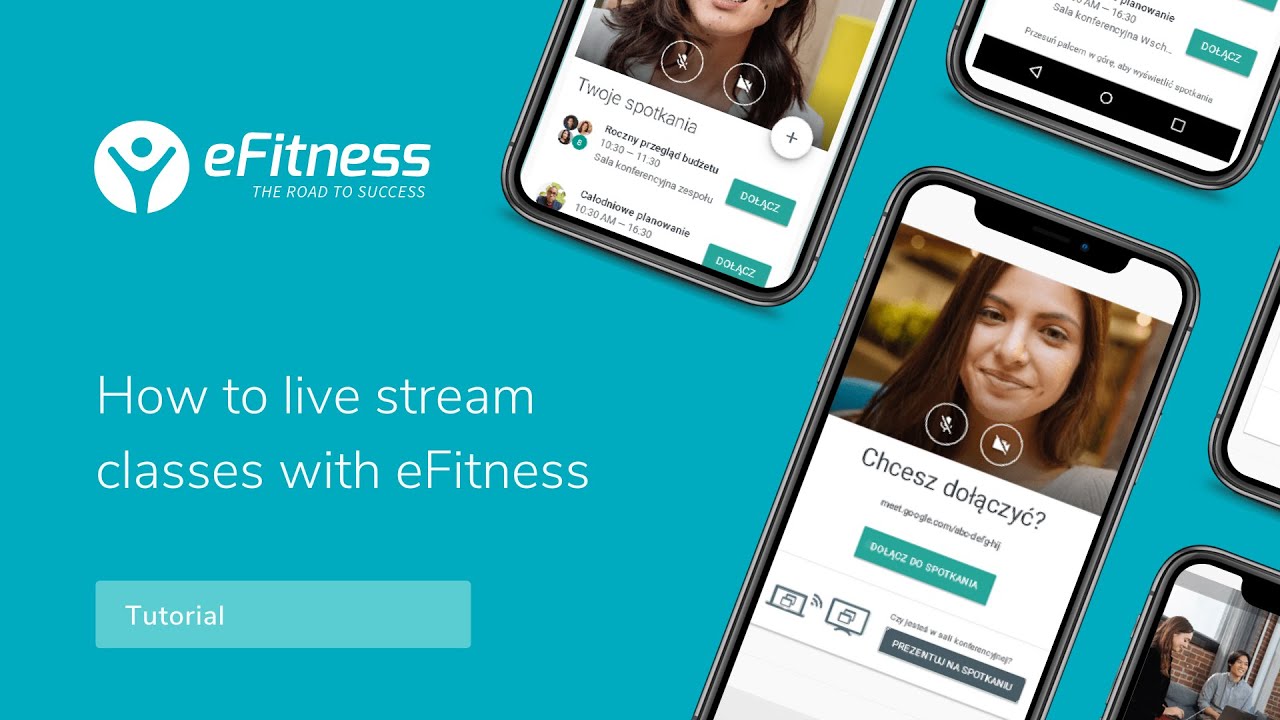 Tutorial: How to stream live classes with eFitness - YouTube
