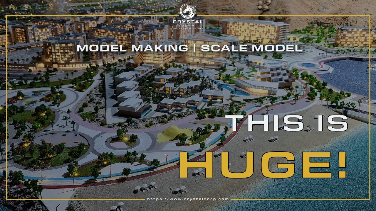 Model Making - Scale Model (The Sustainable City) by Crystal Corp - YouTube