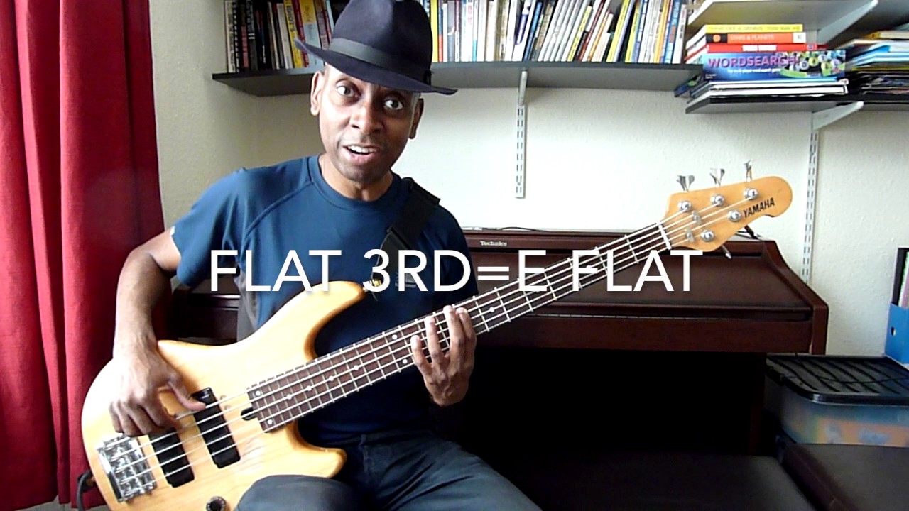 7th Chord arpeggios and their inversions- Michael Mondesir Bass - YouTube