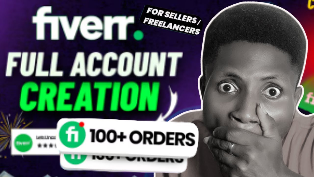 How to Create And Setup Fiverr Seller Account With Your Smartphone | Fiverr Tutorial for ...