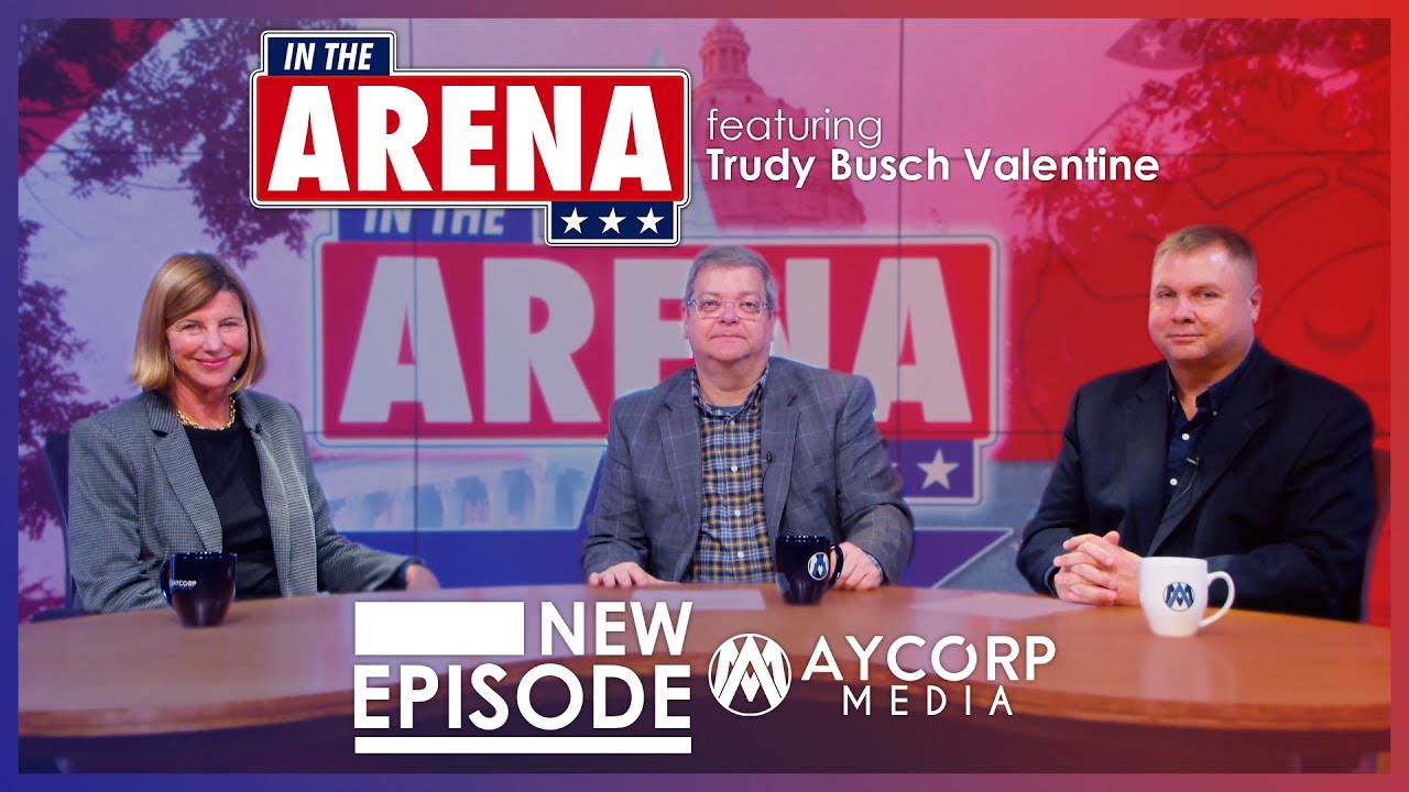 Trudy Busch Valentine In the Arena - YouTube