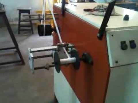 SPOOL WINDING OF ADHESIVE TAPE - YouTube