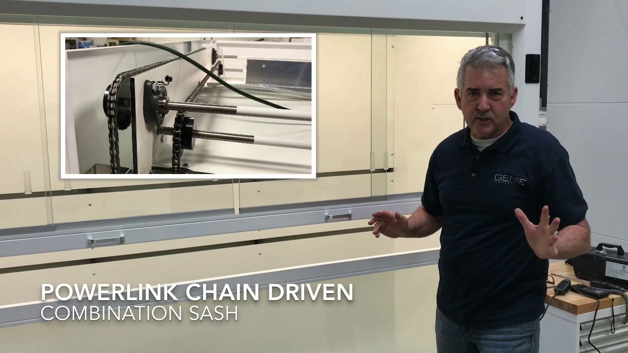 Fume Hood with combination sash | Genie Scientific - YouTube