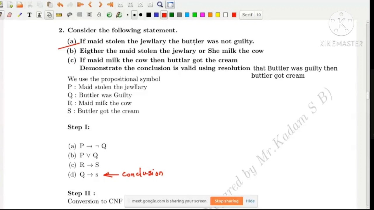 Knowledge Representation and Reasoning in AI using Resolution Problem ...
