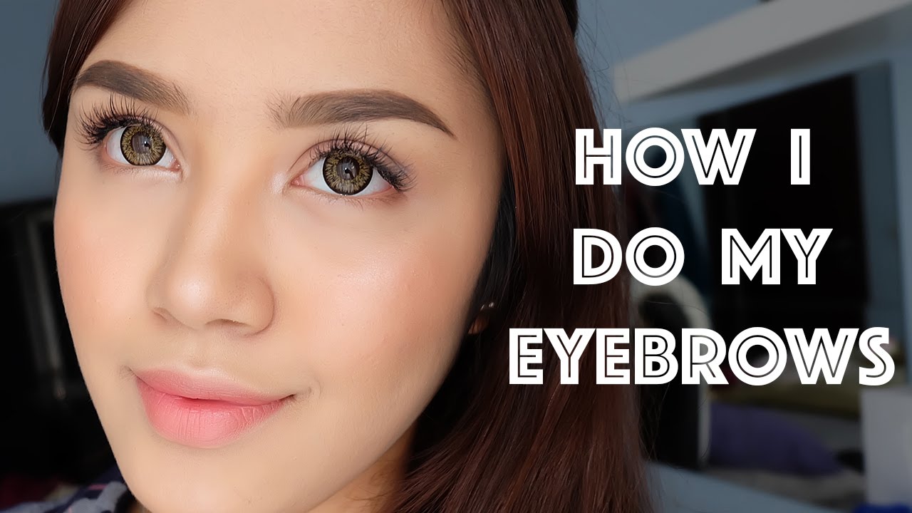 How I Do My Eyebrows | Vira Yunita - YouTube