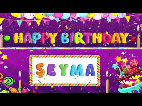 ŞEYMA I Doğum Günü Şarkısı I Mutlu Yıllar Sana I Happy Birthday