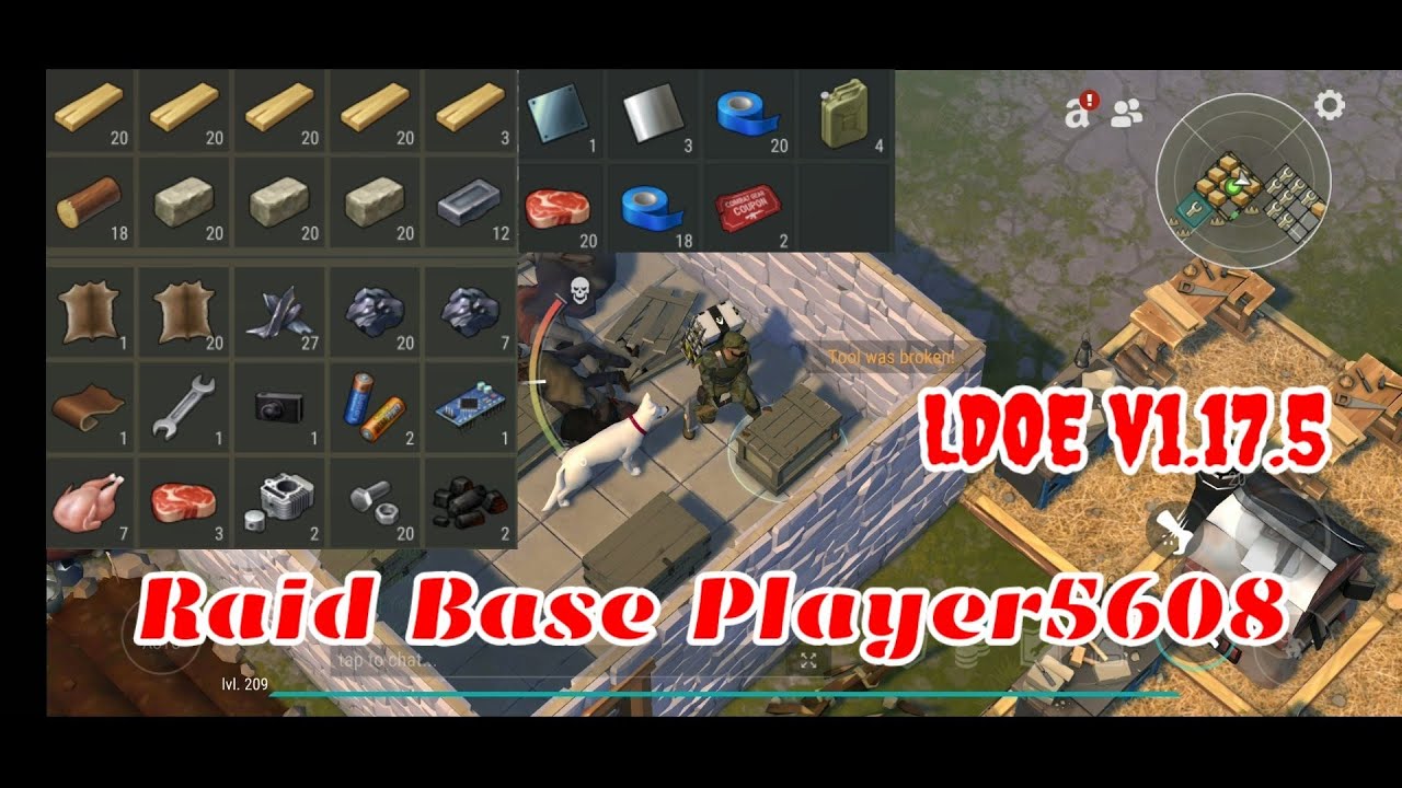 LDOE Raid Base Player5608 | Last Day on Earth v1.17.5 - YouTube