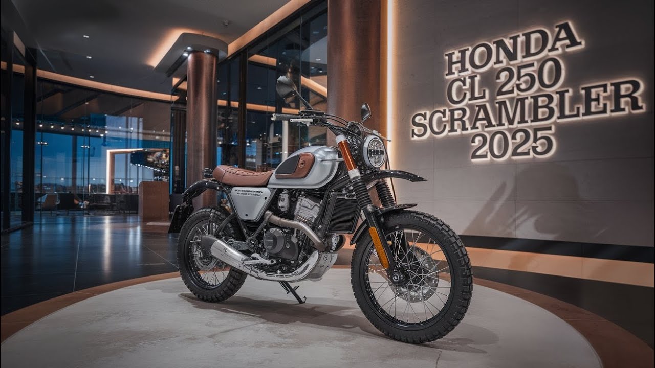 Honda CL 250 Scrambler 2025 | Design, Performance & Luxury Revealed ...