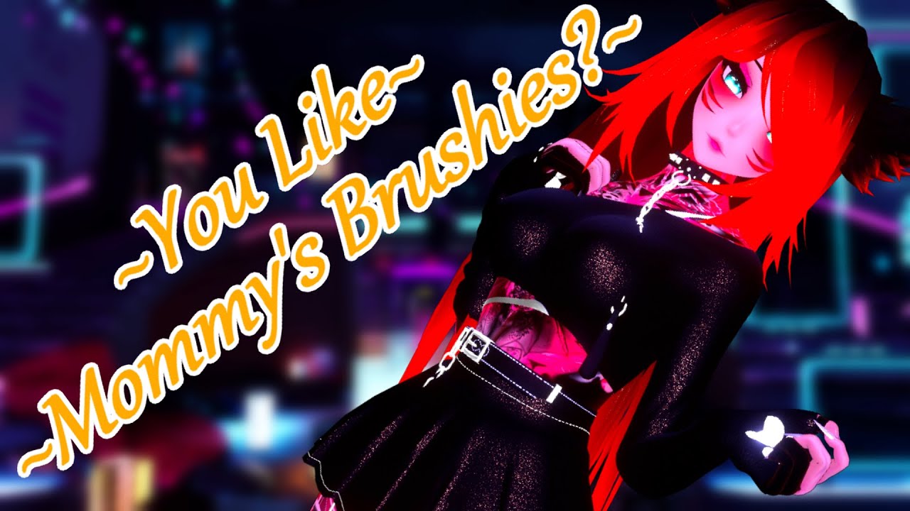 Goth Mommy Girlfriend Gives You A Haircut | VRChat ASMR [Water Spray ...