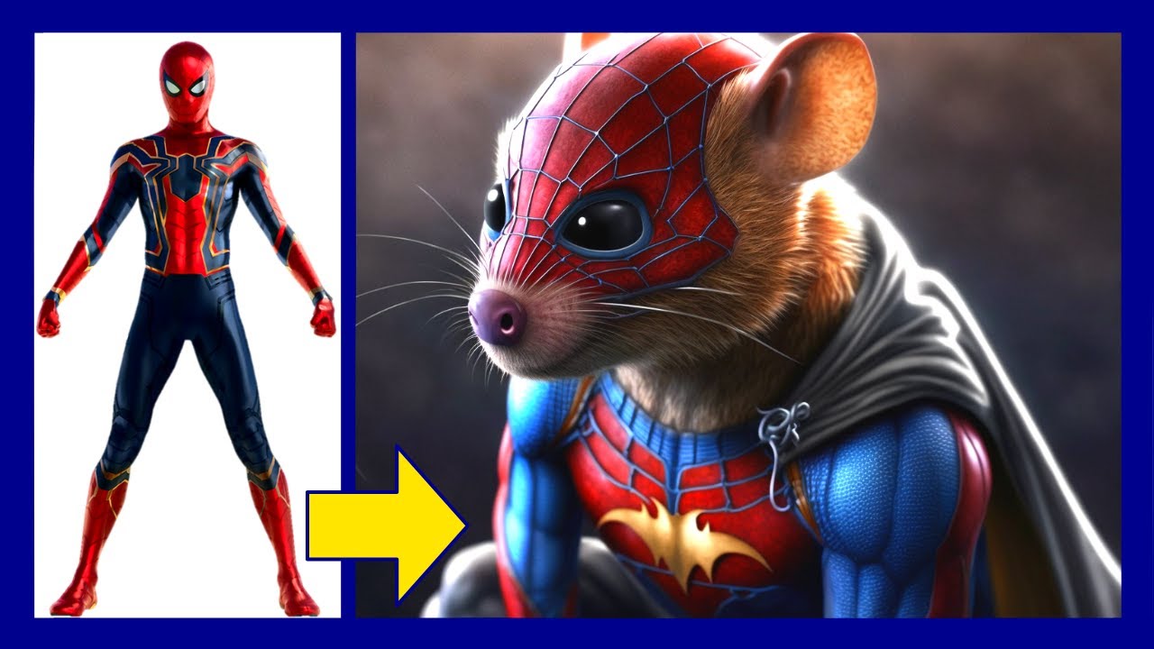 MOUSE AVENGERS 🔥 All Characters - YouTube