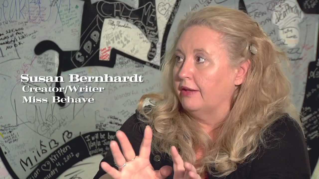 Susan Bernhardt (Miss Behave), Pt 2 - New Media Weekly - YouTube