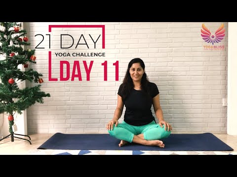 Yoga Breathing (Take a Pause and Breath) | 21 Day Yoga Challenge | Day-11