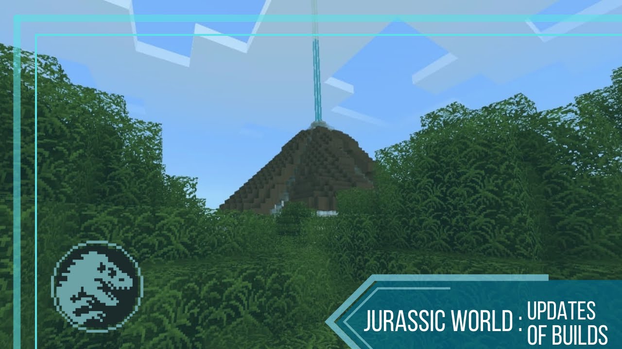 jurassic world : updates of builds MCPE - YouTube