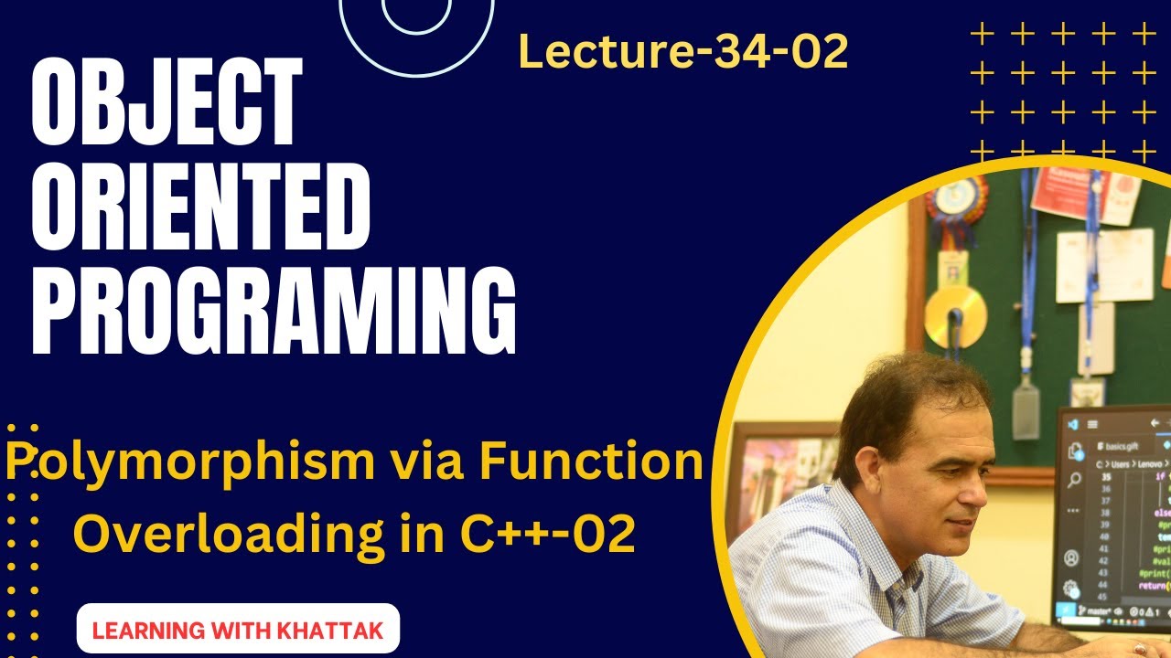 [Object Oriented in Urdu/Hindi]L-34-02 |Polymorphism in C++ via Function Overloading-02 ...