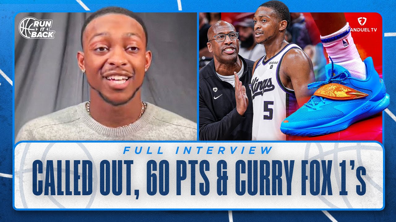 De'Aaron Fox on Coach Calling Out Players, 60-Point Game, & Curry Fox 1 ...
