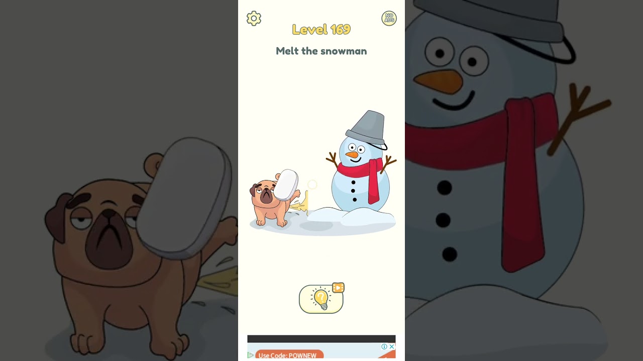 dop 2 level 169 melt the snowman#dop2 #tiktok #gaming #shorts #funny ...