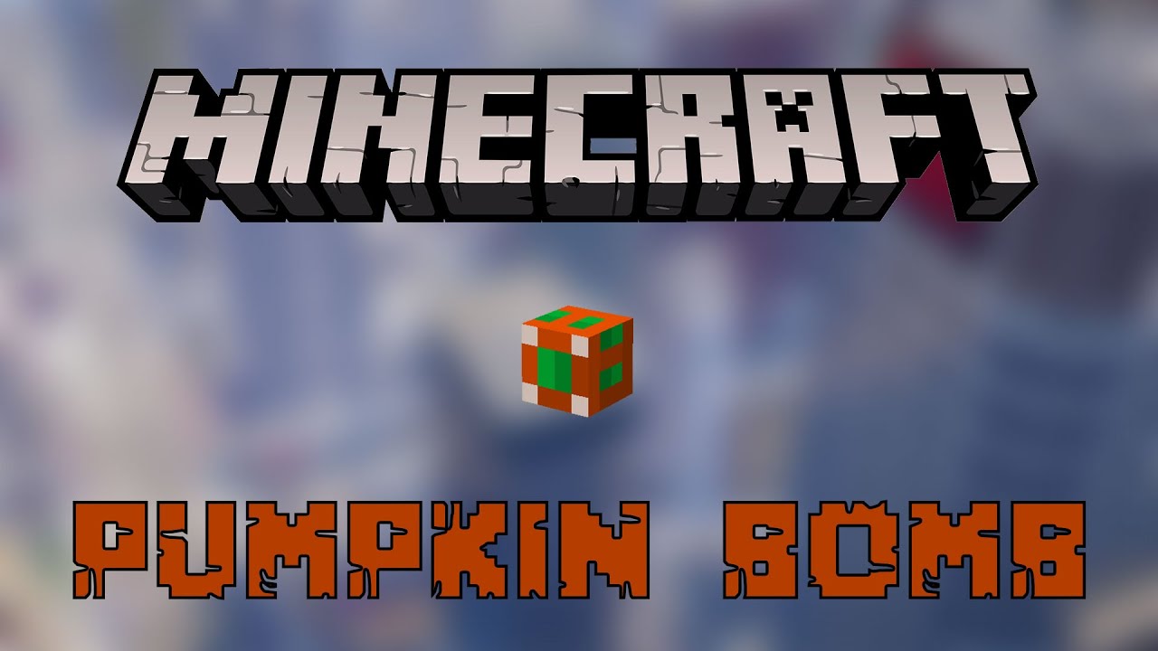 Making a Green Goblin Pumpkin Bomb in Blockbench - YouTube