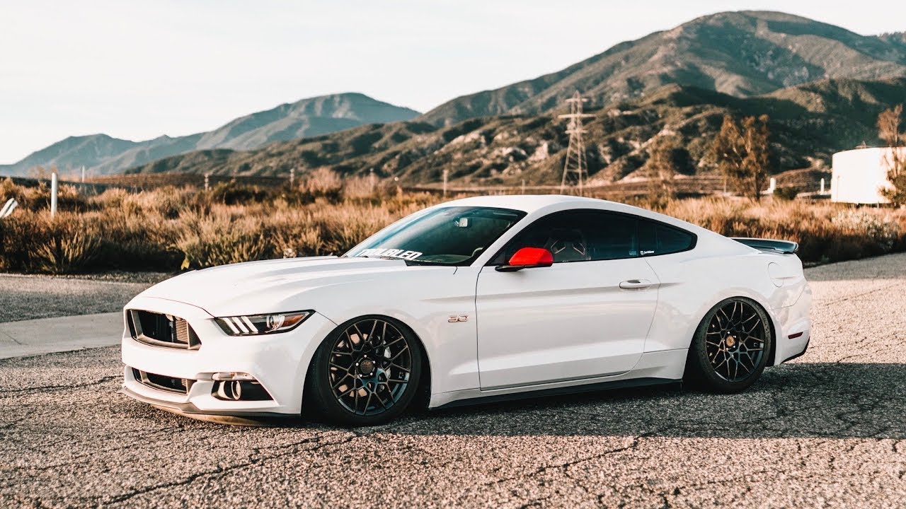 MY S550 MUSTANG IS BAGGED!! - YouTube