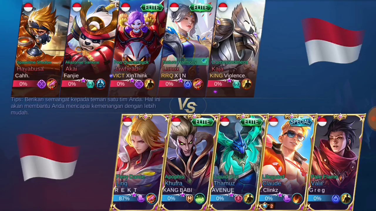 Elclasico!!! Pertemuan Member EVOS vs Member RRQ di 2020! Hero OP ...