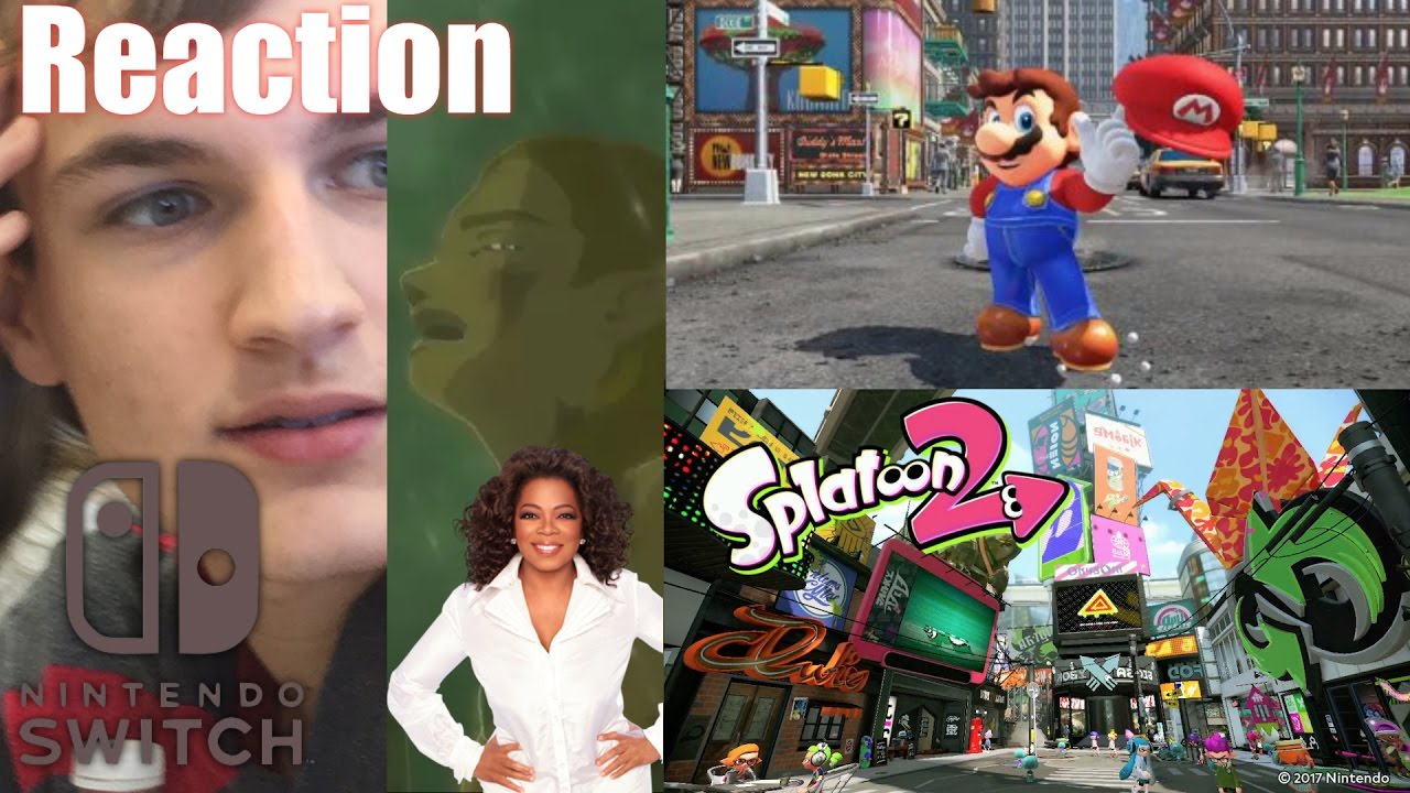 Nintendo Switch Presentation Reaction - YouTube