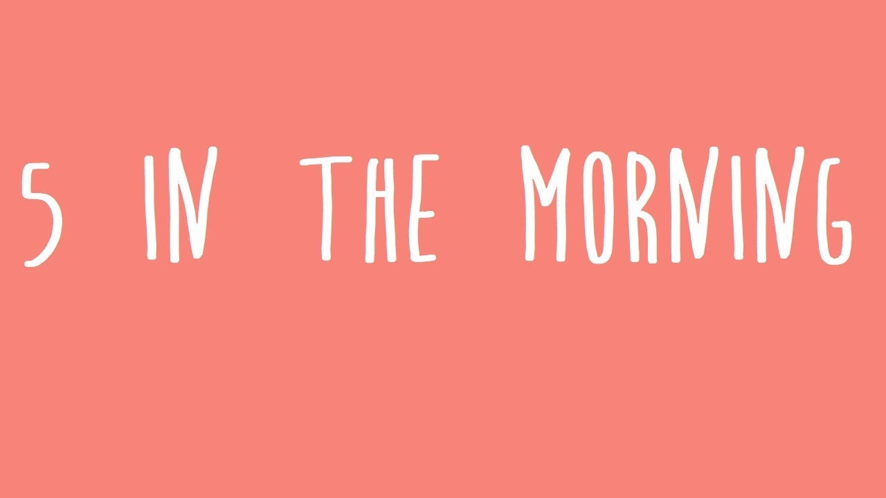 Charli XCX - 5 In The Morning Lyrics - YouTube