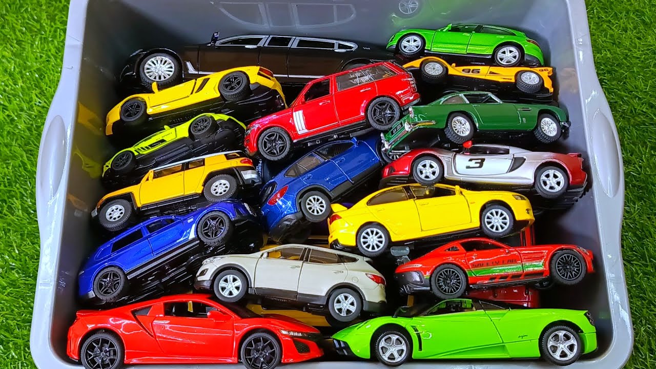 Box Full Of Cars Lotus, BYD, CHEVROLET, DODGE, DACIA, AUDI, VOLKSWAGEN ...