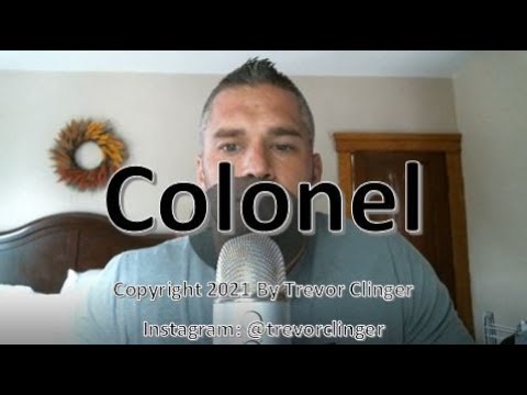 How To Say Colonel - YouTube