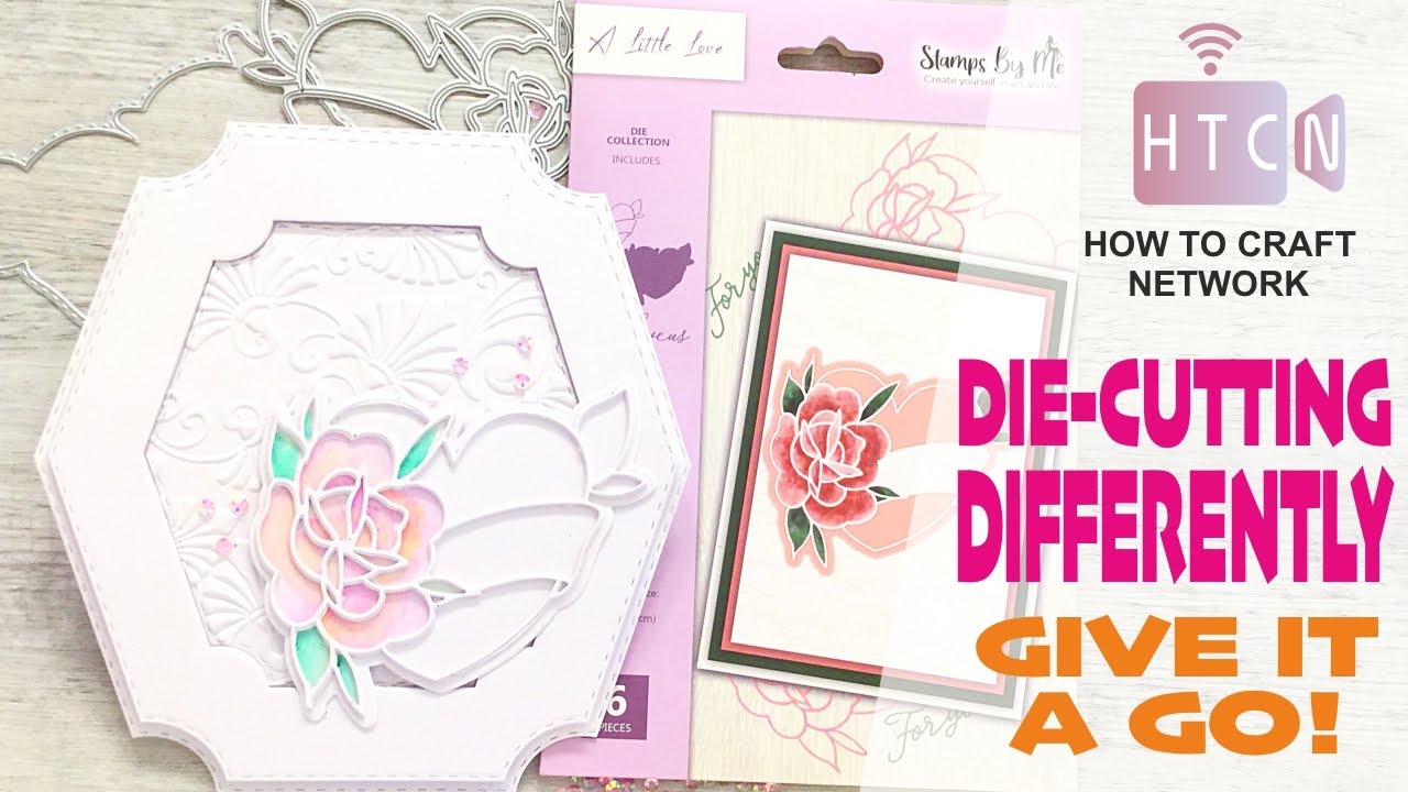 USING YOUR DIE CUTS DIFFERETNLY. USE YOUR STASH - YouTube
