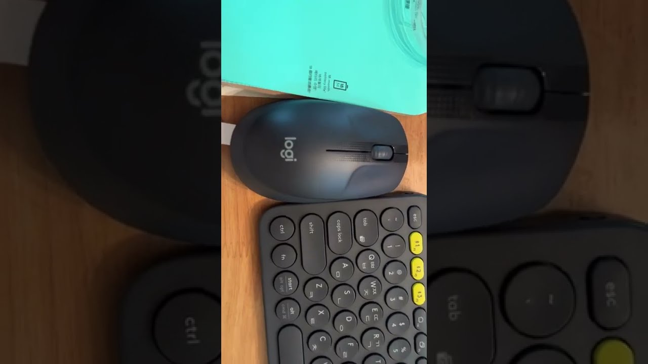 뭐든지 리뷰! | 로지텍 M190 무선마우스 간단 언빡싱 해보기~! - YouTube