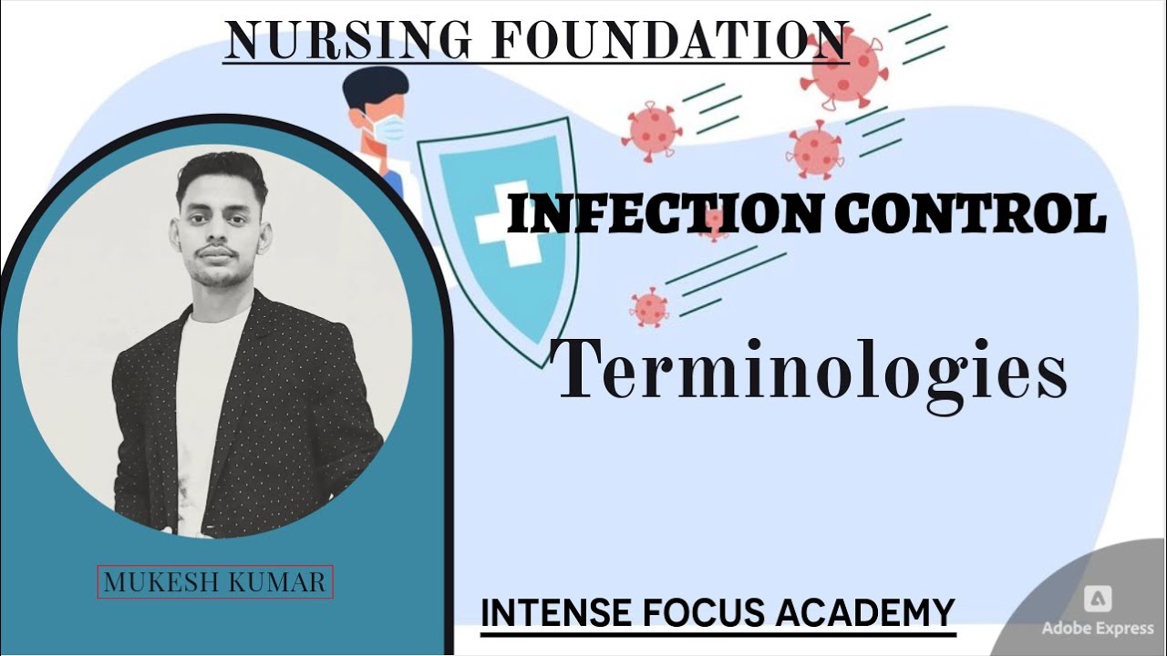 INFECTION CONTROL || Terminologies || Nursing Foundation - YouTube