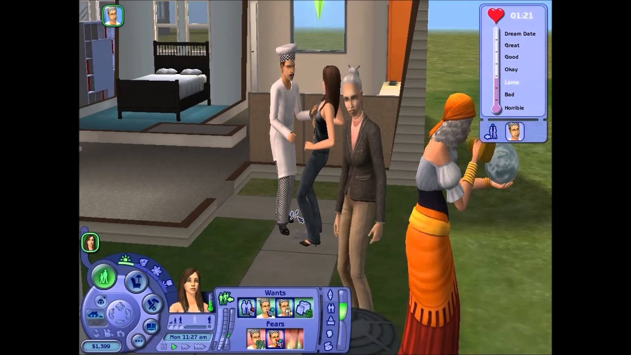 Let's Play: The Sims 2 Part 1 ( Spicey red heads and fires) - YouTube