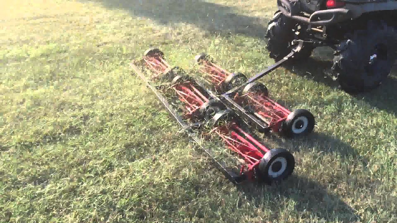 Pro Mow 5 Gang Reel - YouTube