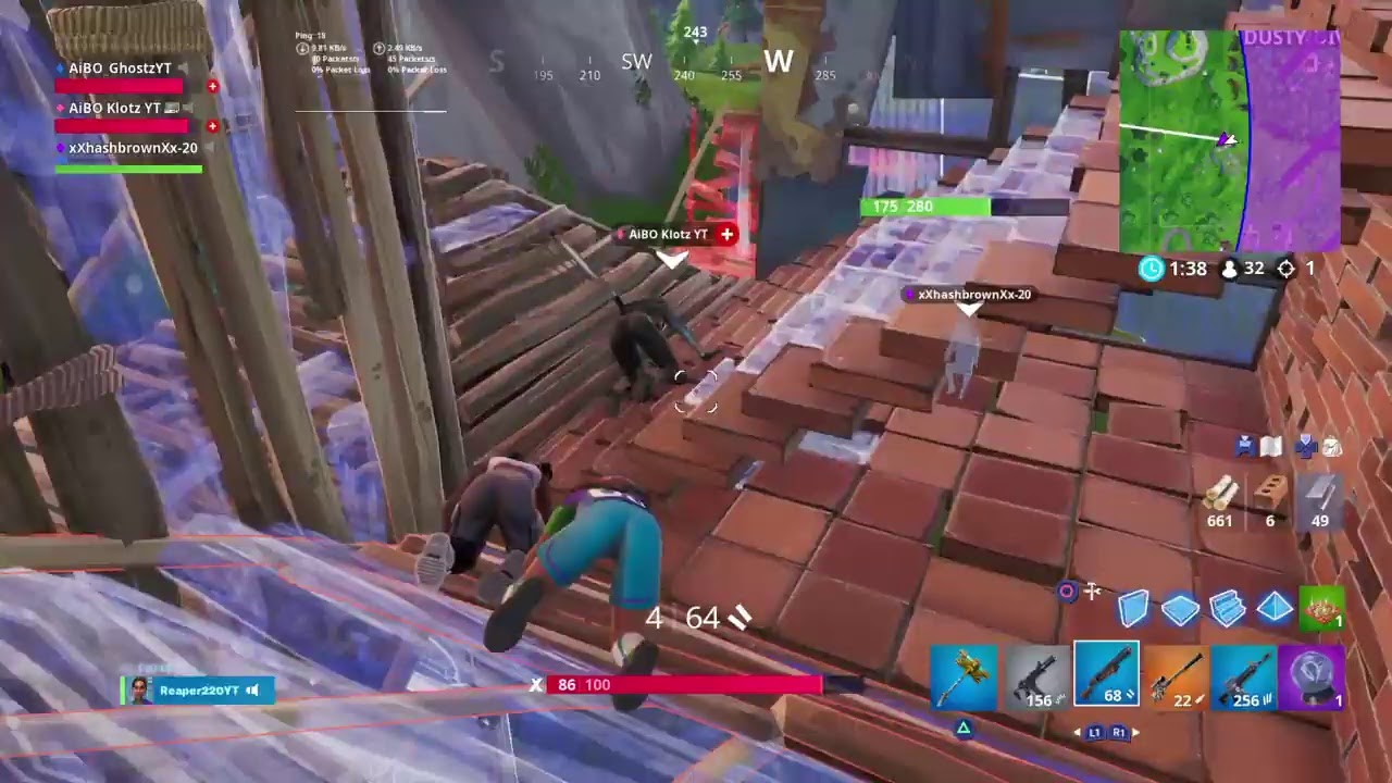 PEWDIEPIE #1 FORTNITE GAMEPLAY @Mindofrez @TFUE @AiBOKLOTZ (LUST) @AiBO ...