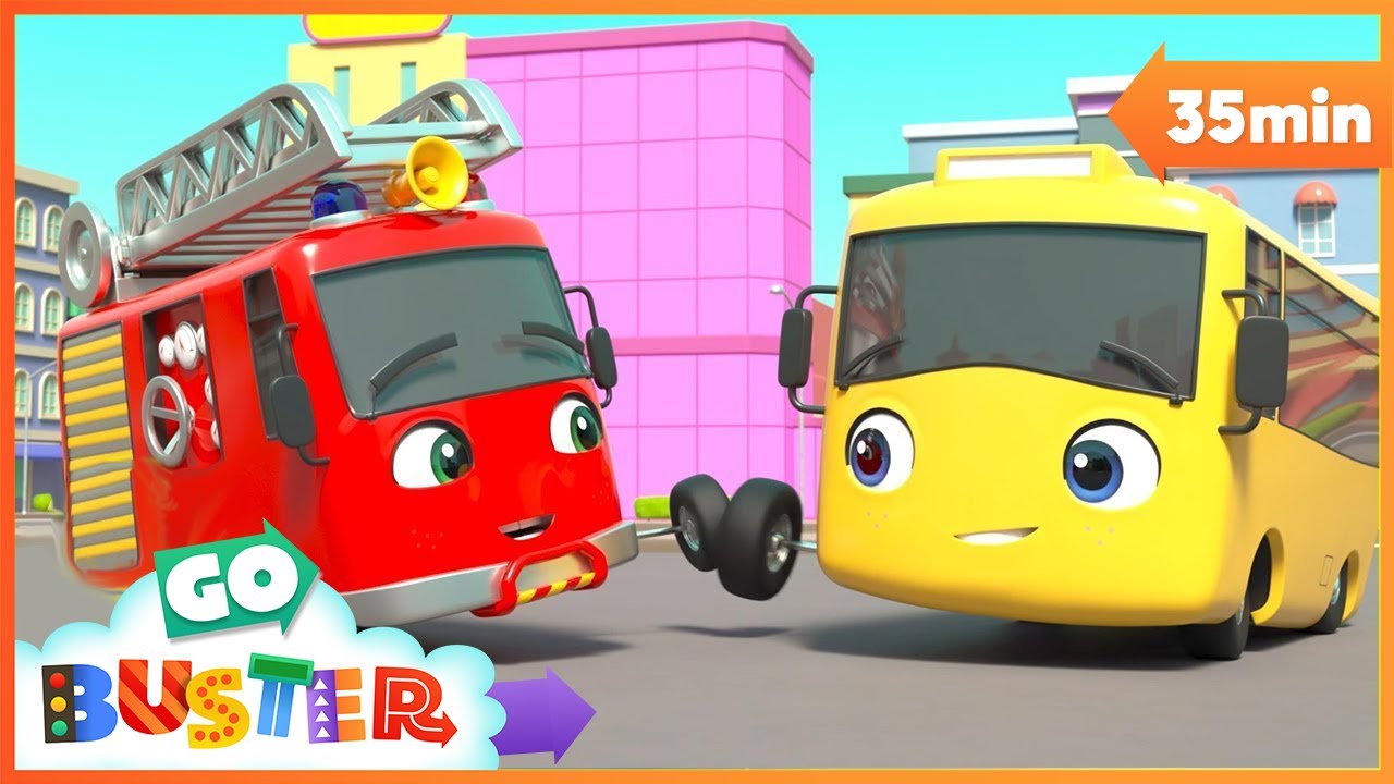 New Kid in School - Making Friends | Go Buster - Bus cartoons & Kids ...
