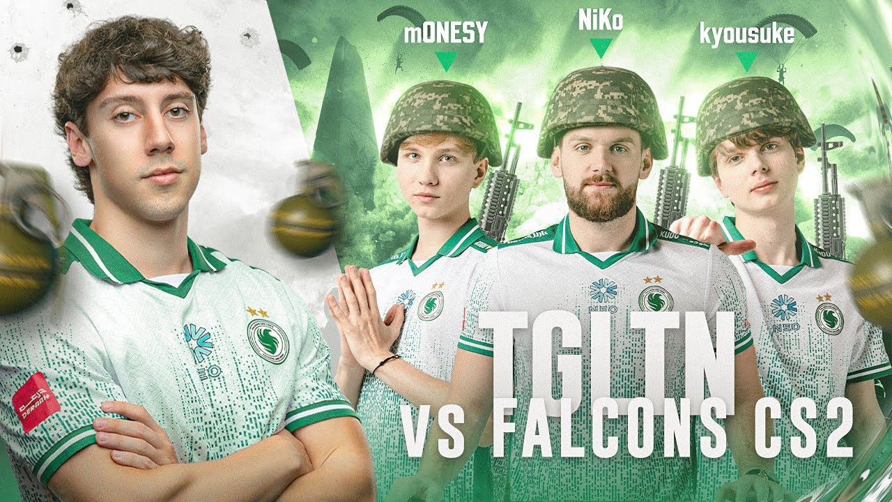 TGLTN Takes On Falcons CS2 Pros in PUBG 🔥 - YouTube