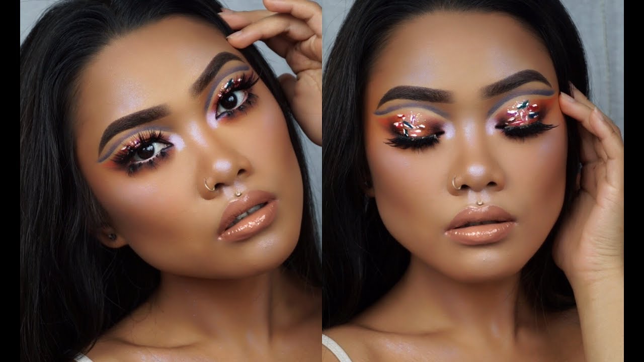 SPRINKLES EYESHADOW TUTORIAL | Cakeupchristen - YouTube